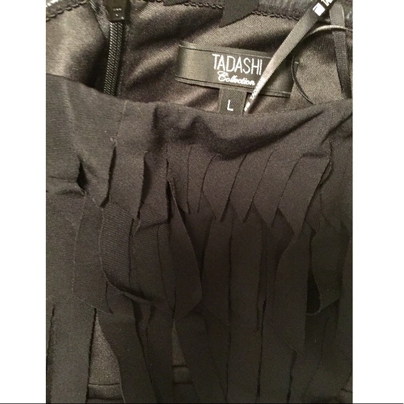 Tadashi Shoji | Dresses | Tadashi Car Wash Fringe Dress | Poshmark